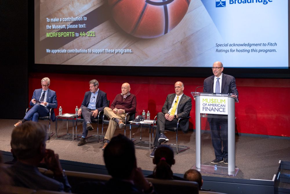 David Cowen speaks at the "Calling the Shots: Investing in Sports ...