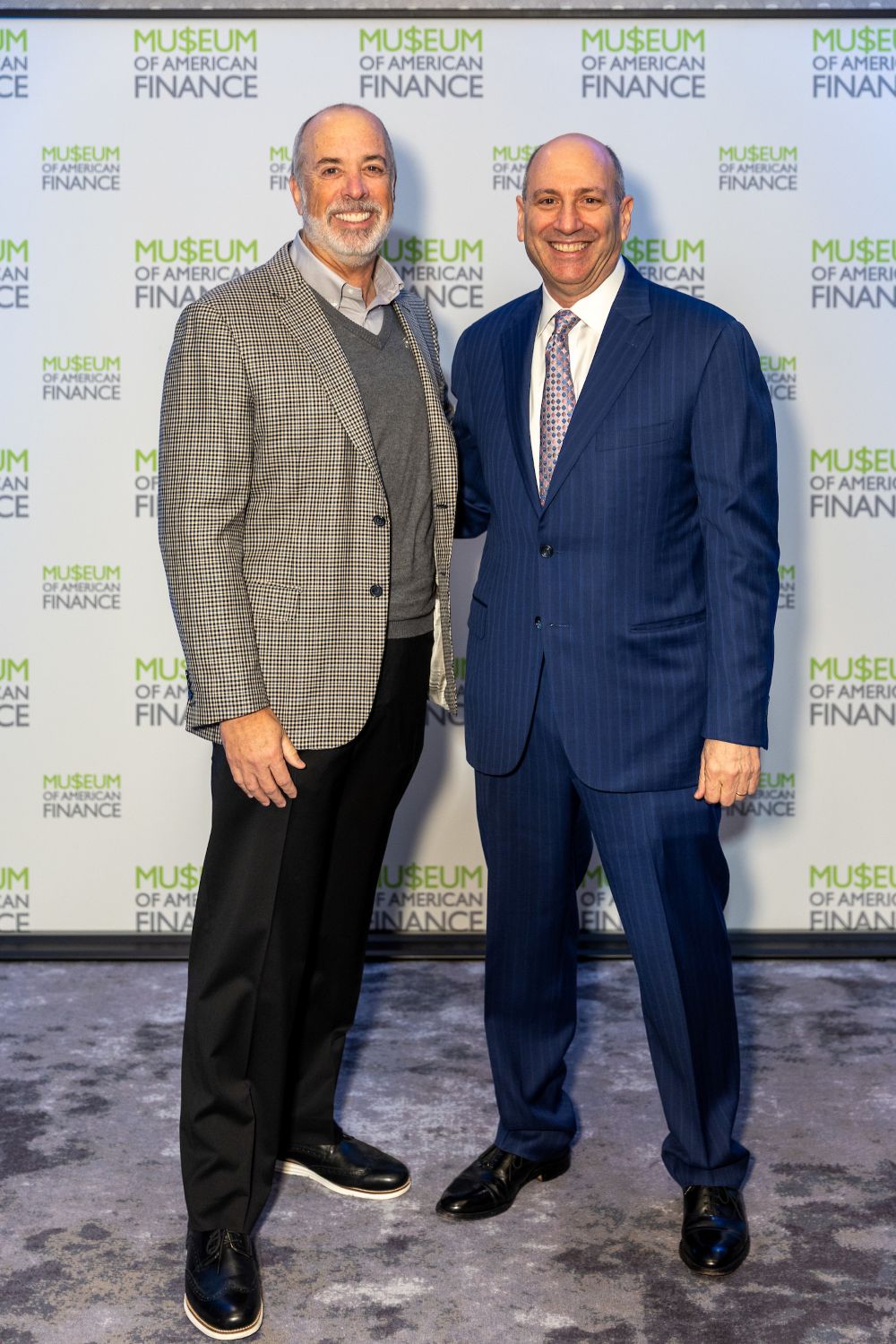 David Cowen with Trustee Ric Edelman at the 2024 MoAF Gala | Museum of ...