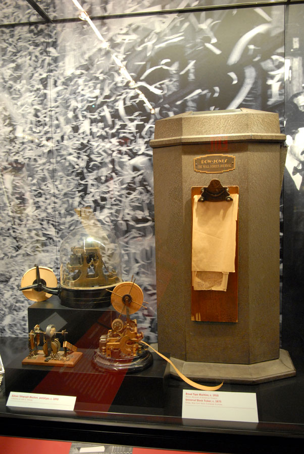 Ticker machines | Museum of American Finance