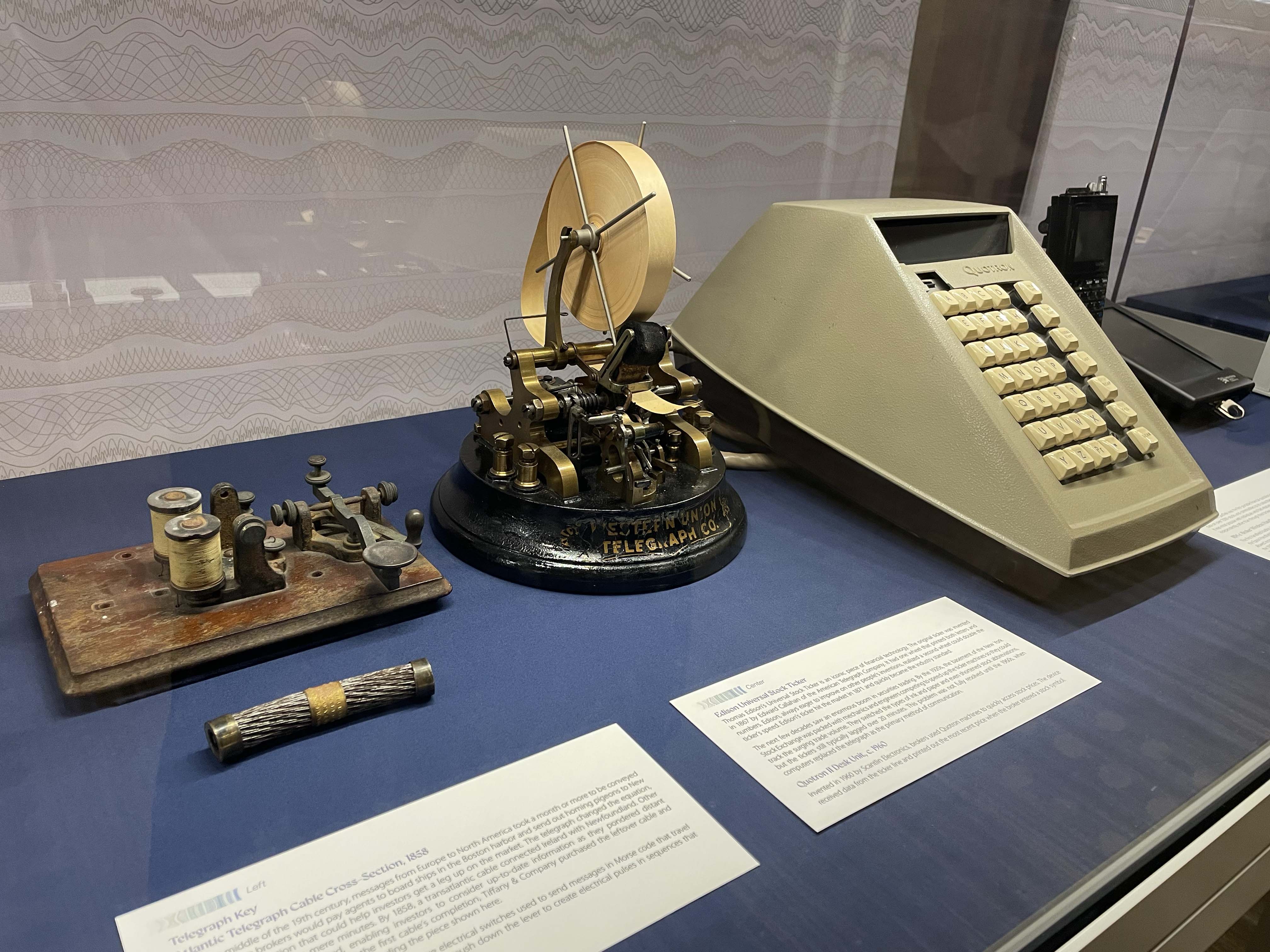Evolution of Trading Technology case feature | Museum of American Finance