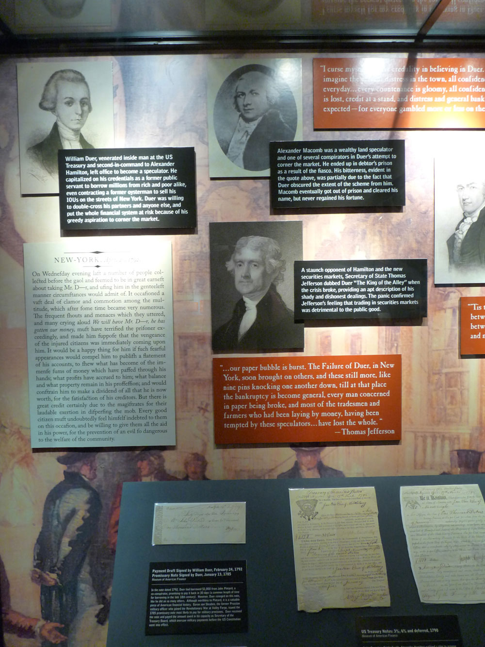 William Duer and America's First Financial Scandal | Museum of American ...