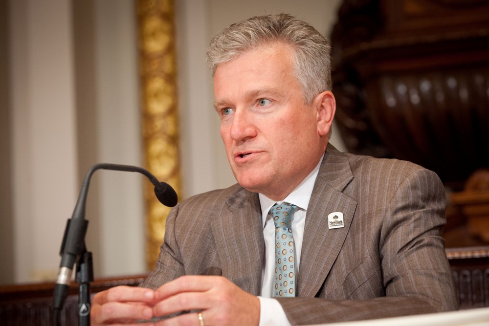 NYSE Euronext CEO Duncan Niederauer speaks at thought leadership ...