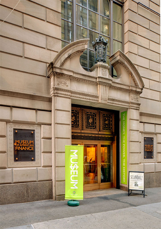 Entrance | Museum of American Finance